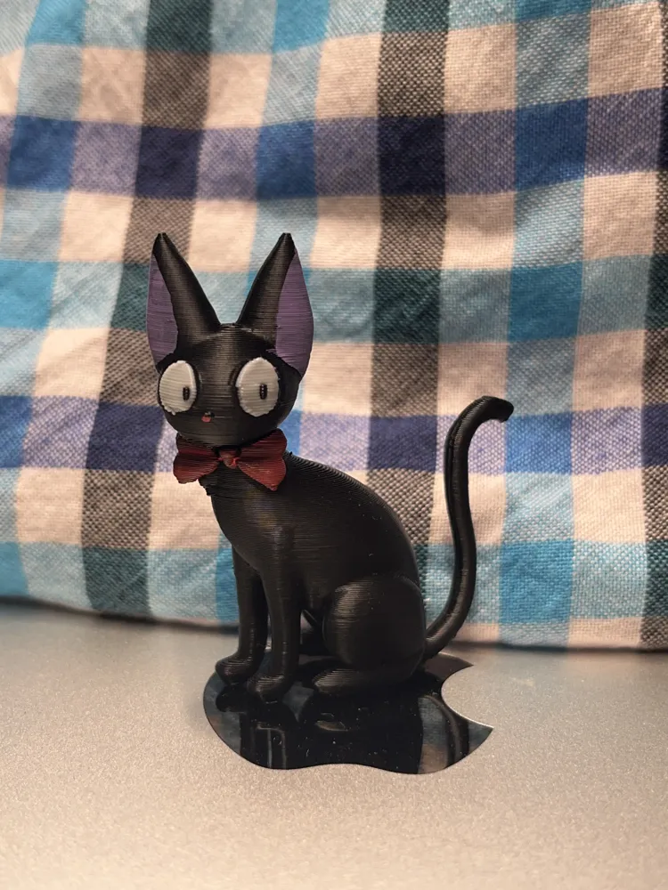 black cat Jiji from Kiki's delivery - Free 3D Print Model - MakerWorld