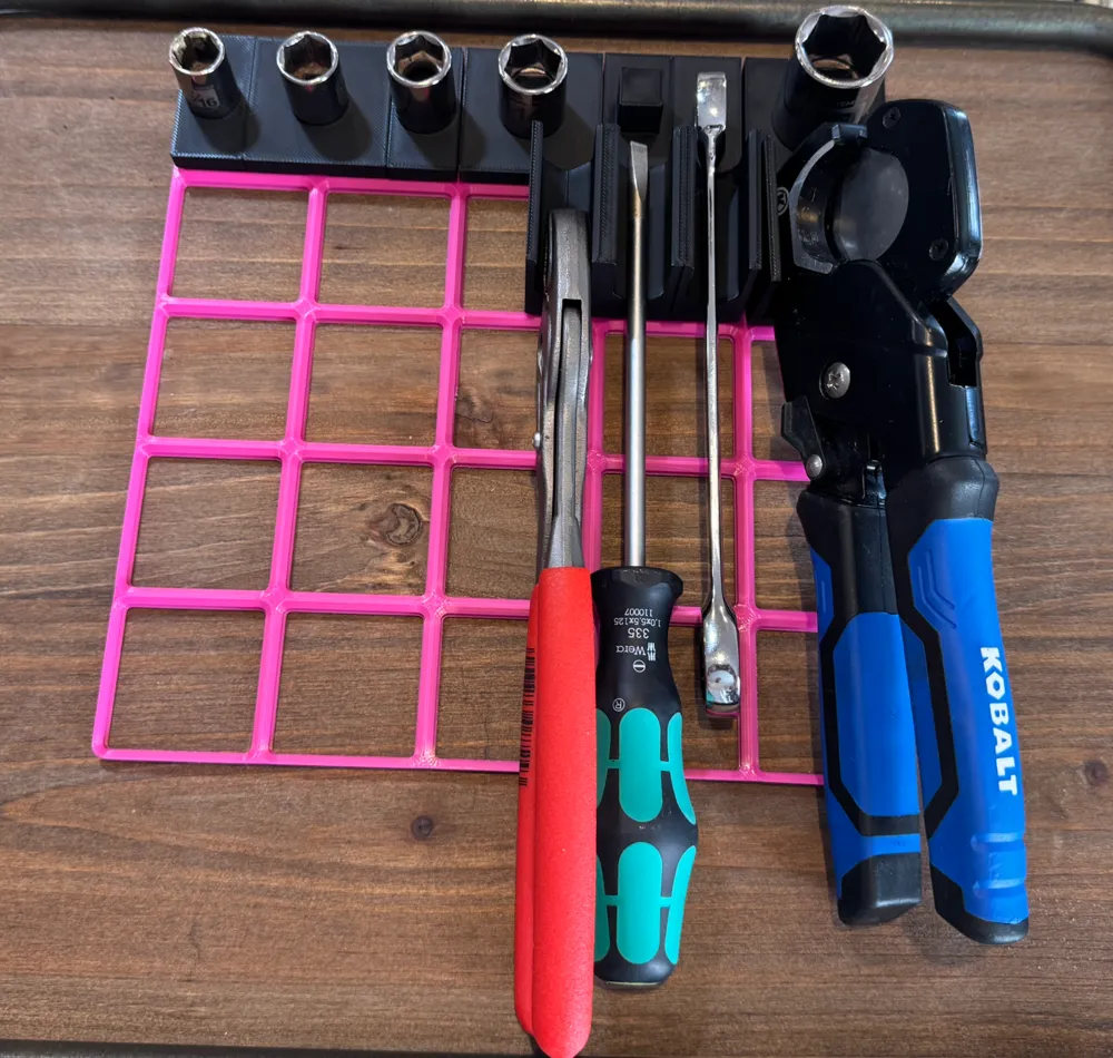 Gridfinity Tool Organizer Spacer_Half Grid by Special_Name - MakerWorld