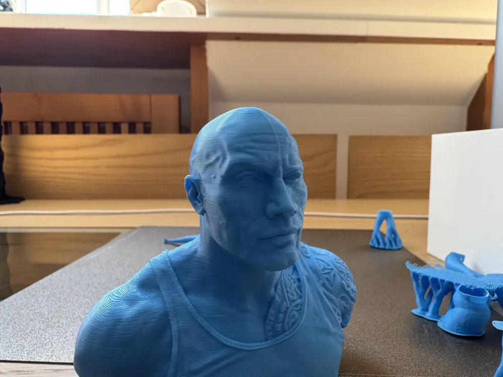 Dwayne "The Rock" Johnson - Free 3D Print Model - MakerWorld