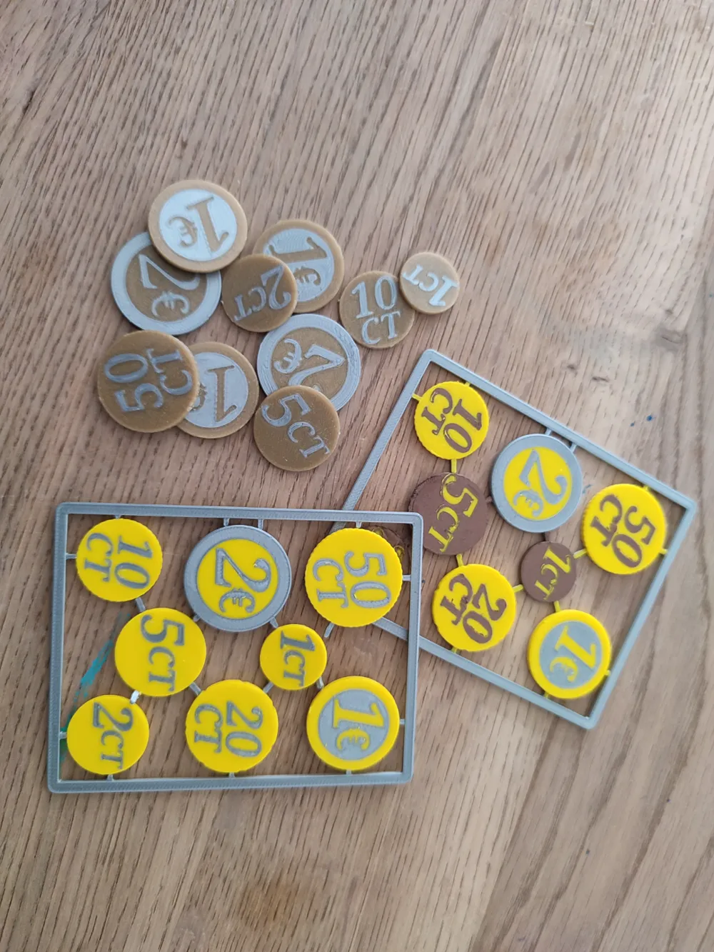 Euro Coin Kit Card - Playmoney by BamBam Design - MakerWorld