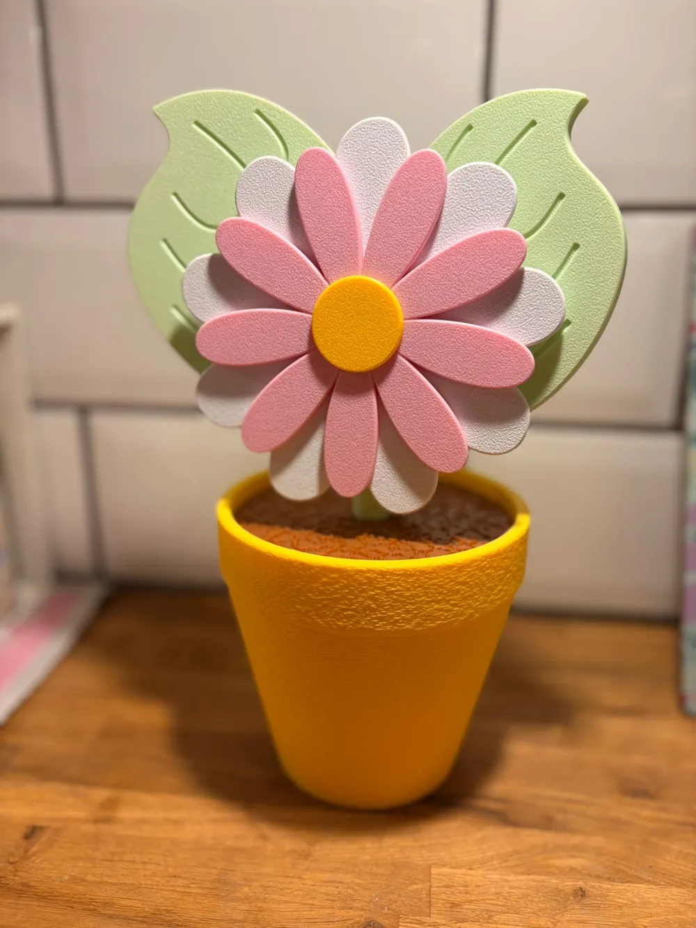 Flower Pot Teabag Bin / Desk Tidy with Coasters by bloominghandy ...