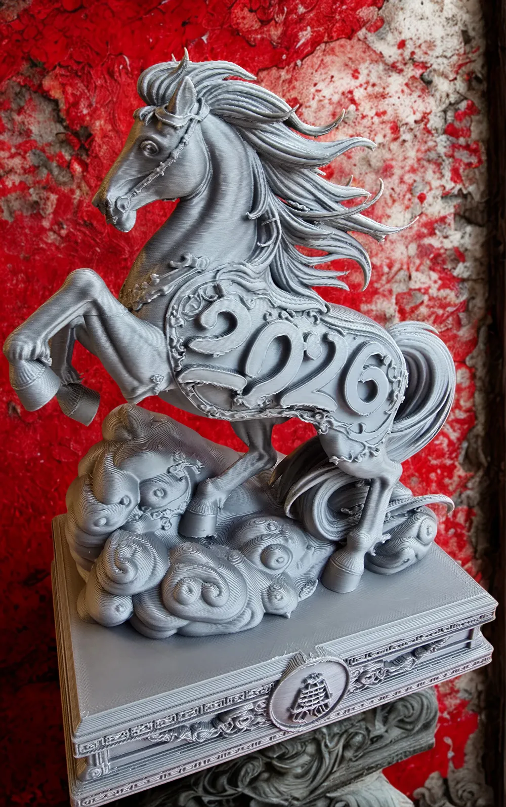 Chinese New Year Horse 2026 - Free 3D Print Model - MakerWorld