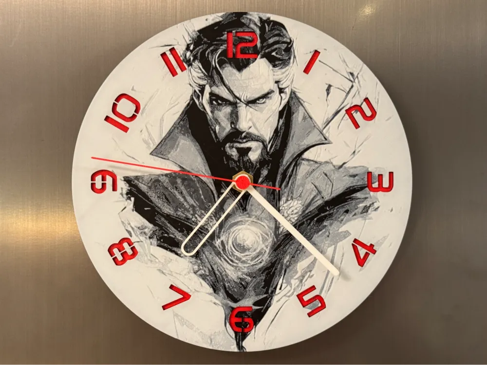 Wall/desk clock Dr Strange by cP3D - MakerWorld