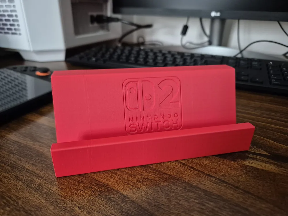 Nintendo Switch 2 Holder - Free 3D Print Model - MakerWorld