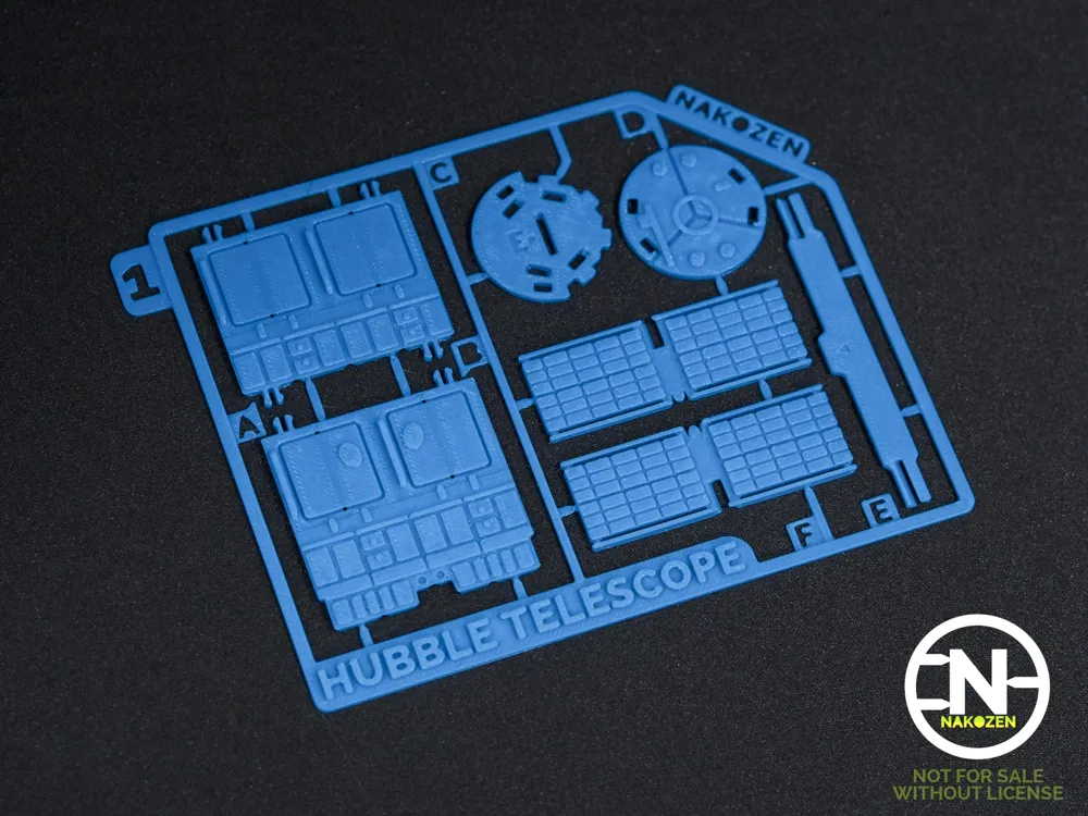 Hubble Telescope Kit Card by Nakozen - MakerWorld