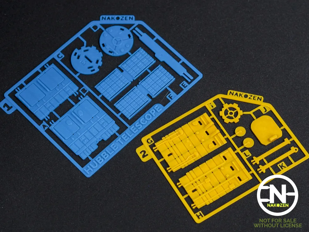 Hubble Telescope Kit Card by Nakozen - MakerWorld