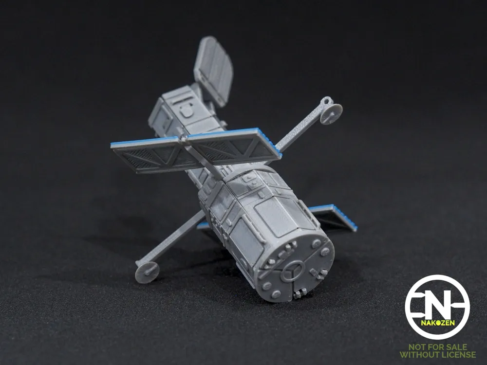 Hubble Telescope Kit Card by Nakozen MakerWorld: Download Free 3D Models