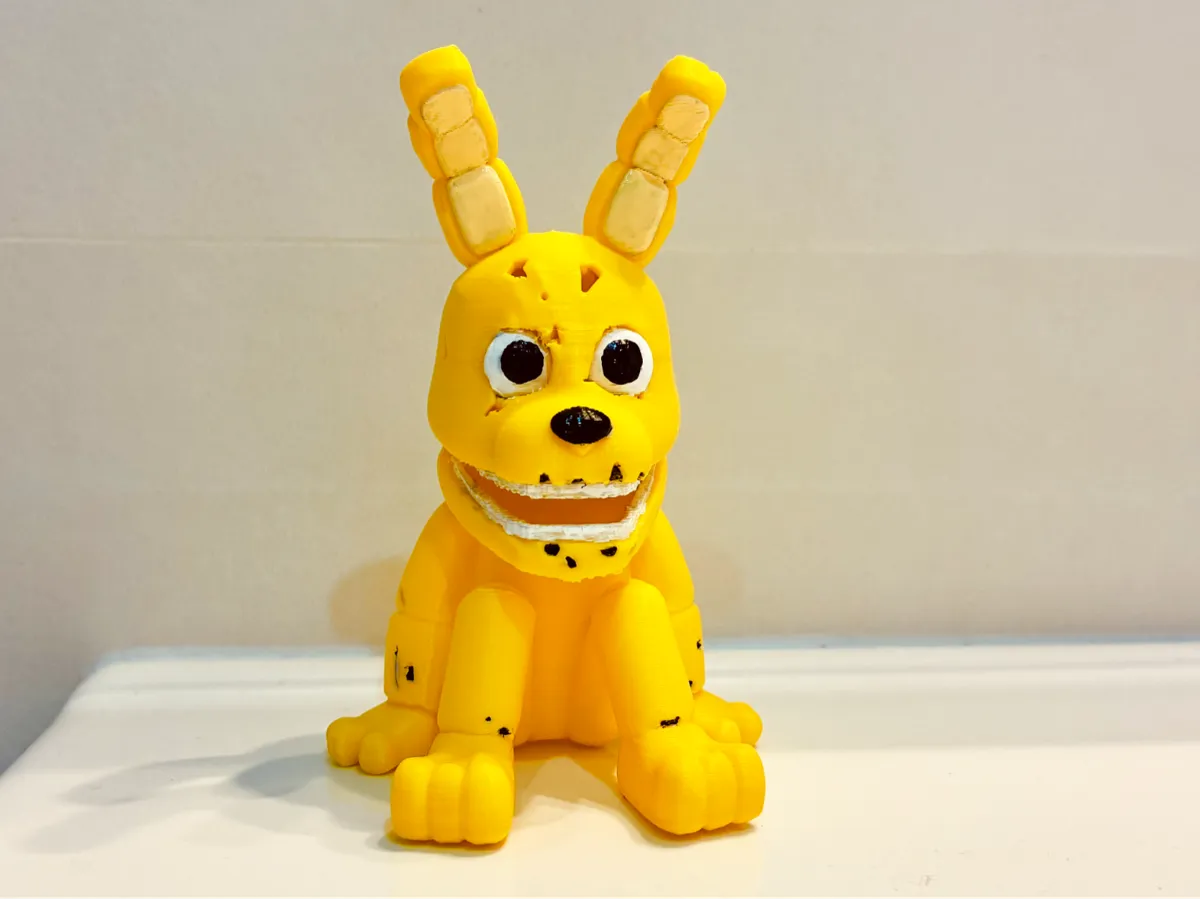 Plushtrap (FNAF 4) - Modelo de impresión 3D gratuito - MakerWorld