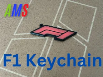F1 Logo Keychain by Tom - MakerWorld