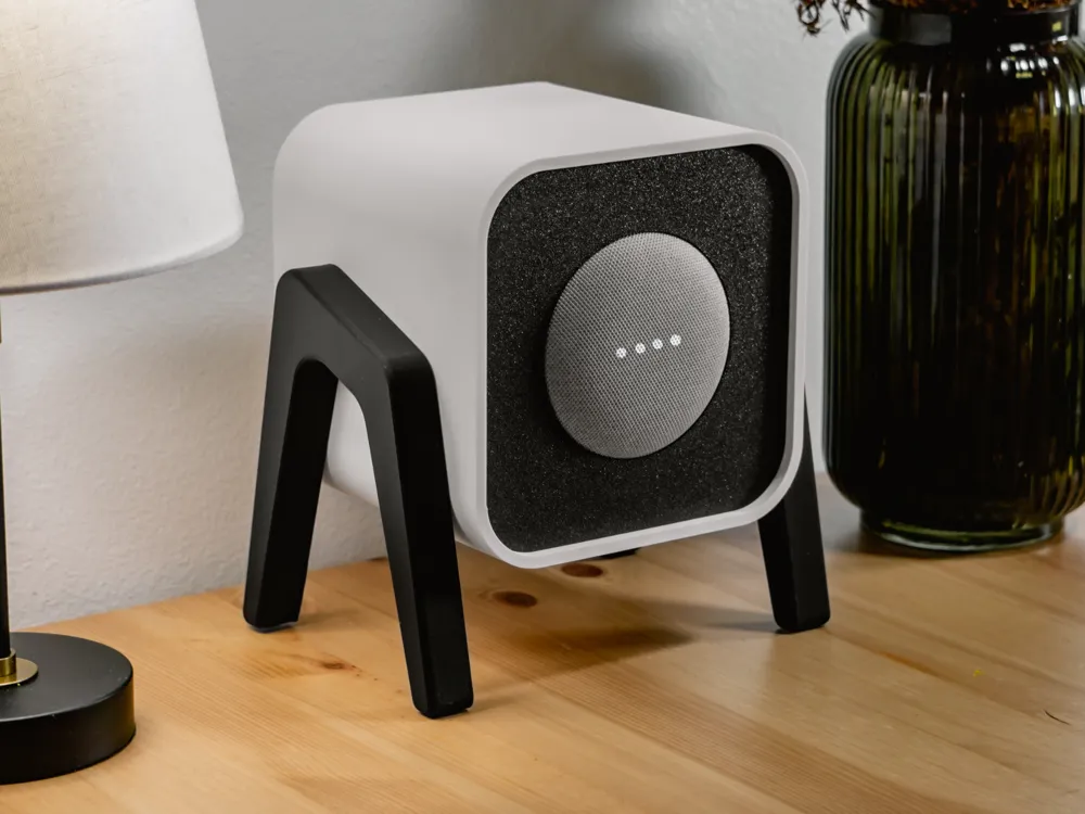 v3 - Google Home Mini Speaker Housing by Jordan Proctor Designs ...