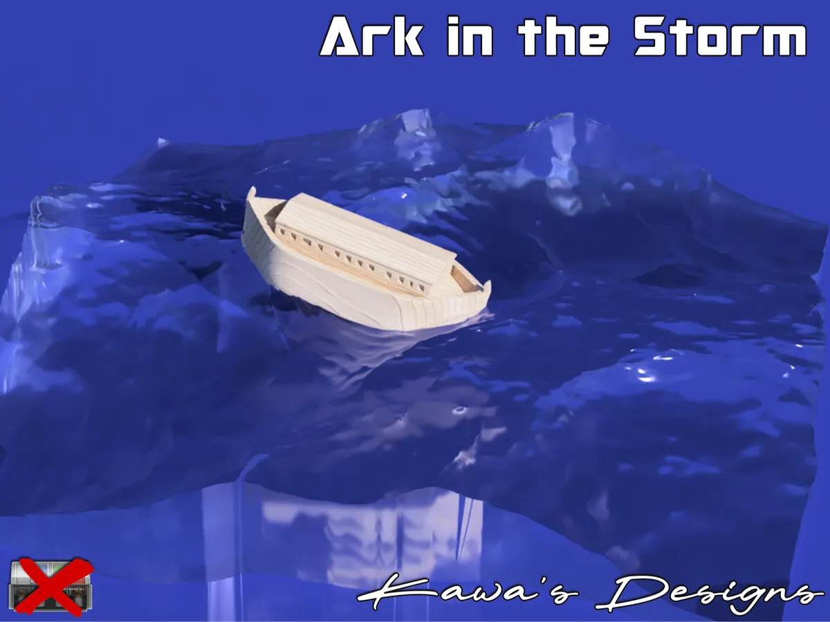 Ark in the Storm - Free 3D Print Model - MakerWorld
