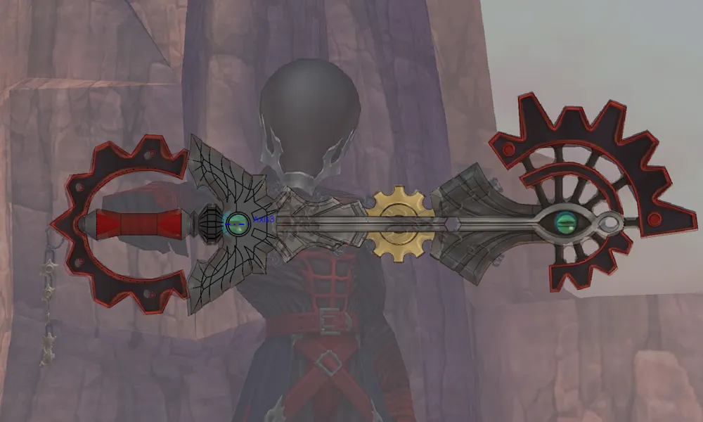 Kingdom hearts Void Gear Vanitas's Keyblade by Tyron_Makes_Stuff ...