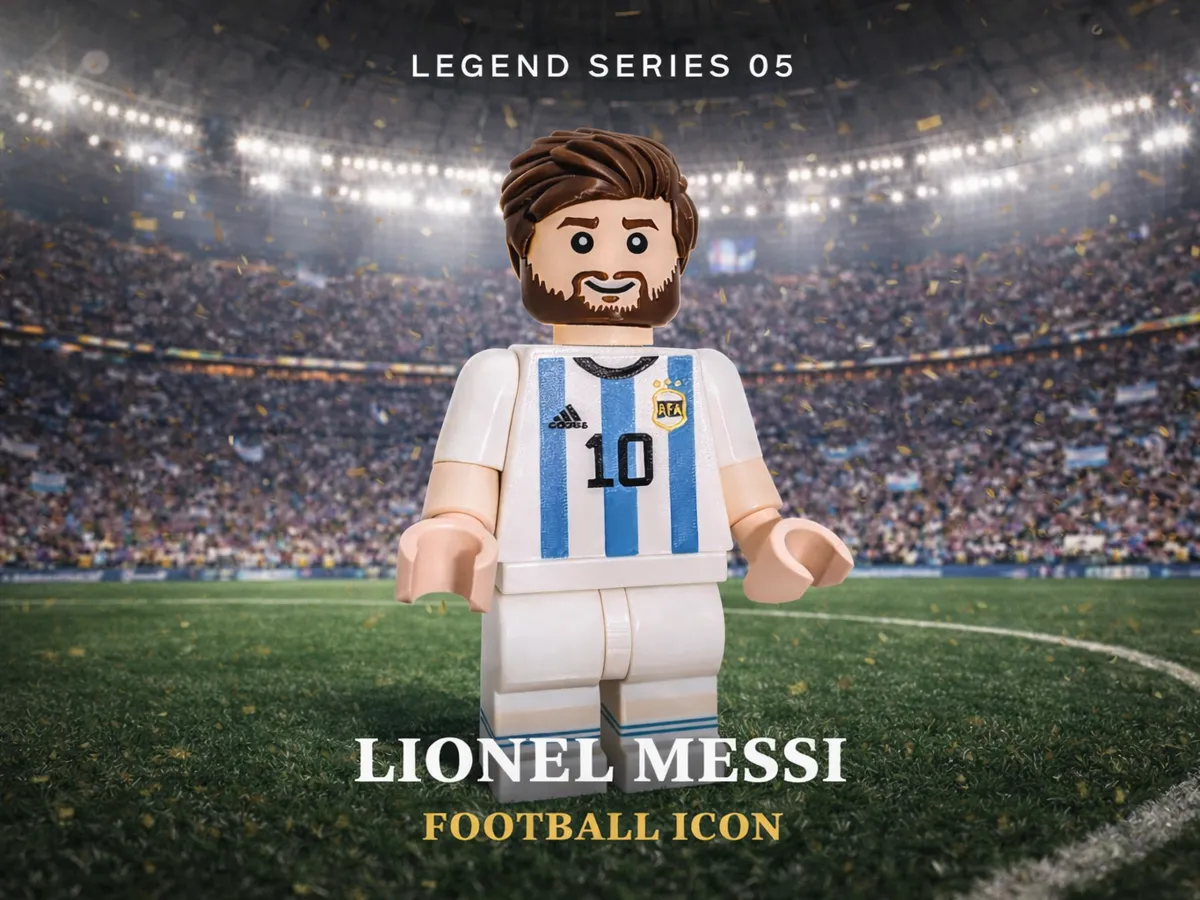 Legend Series 05 — Lionel Messi | Football Icon - Free 3D Print Model ...