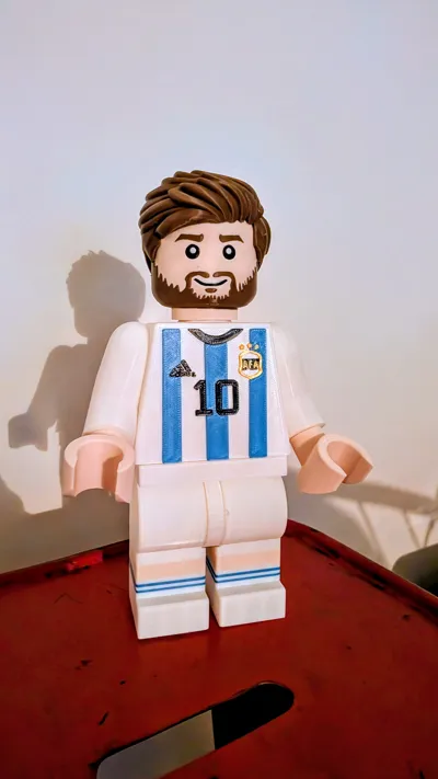 Legend Series 05 — Lionel Messi | Football Icon - Free 3D Print Model ...