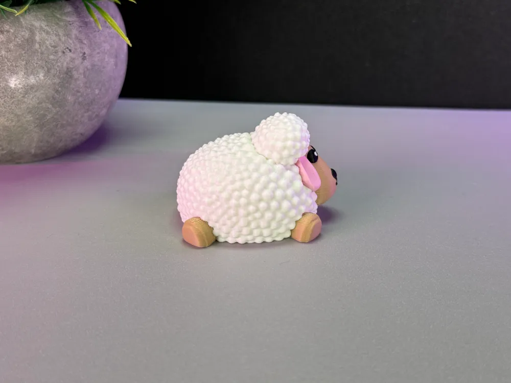 Cute Sheep - Free 3D Print Model - MakerWorld
