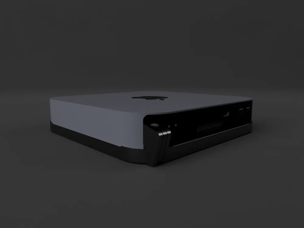 Mac Mini front power button - Free 3D Print Model - MakerWorld