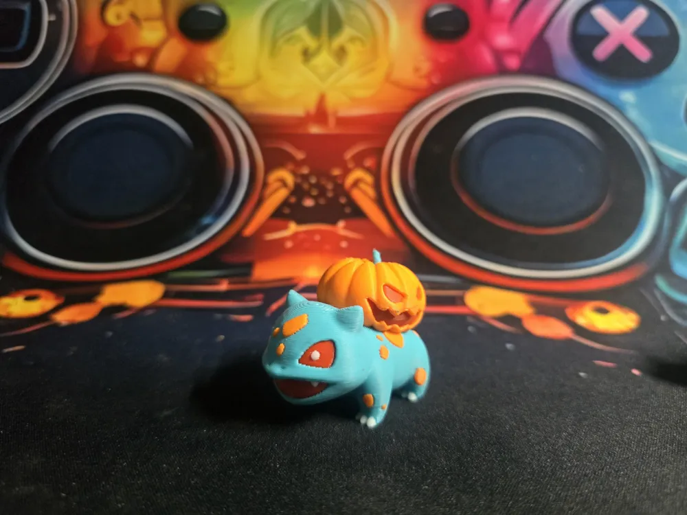 Halloween Bulbasaur - Free 3D Print Model - MakerWorld