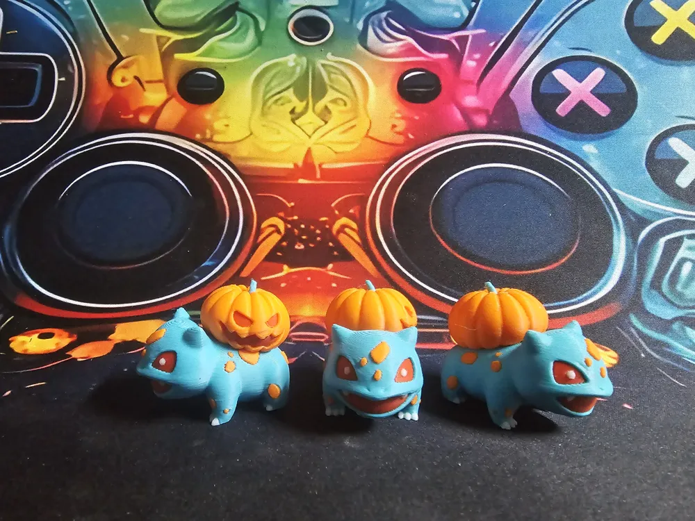 Halloween Bulbasaur - Free 3D Print Model - MakerWorld
