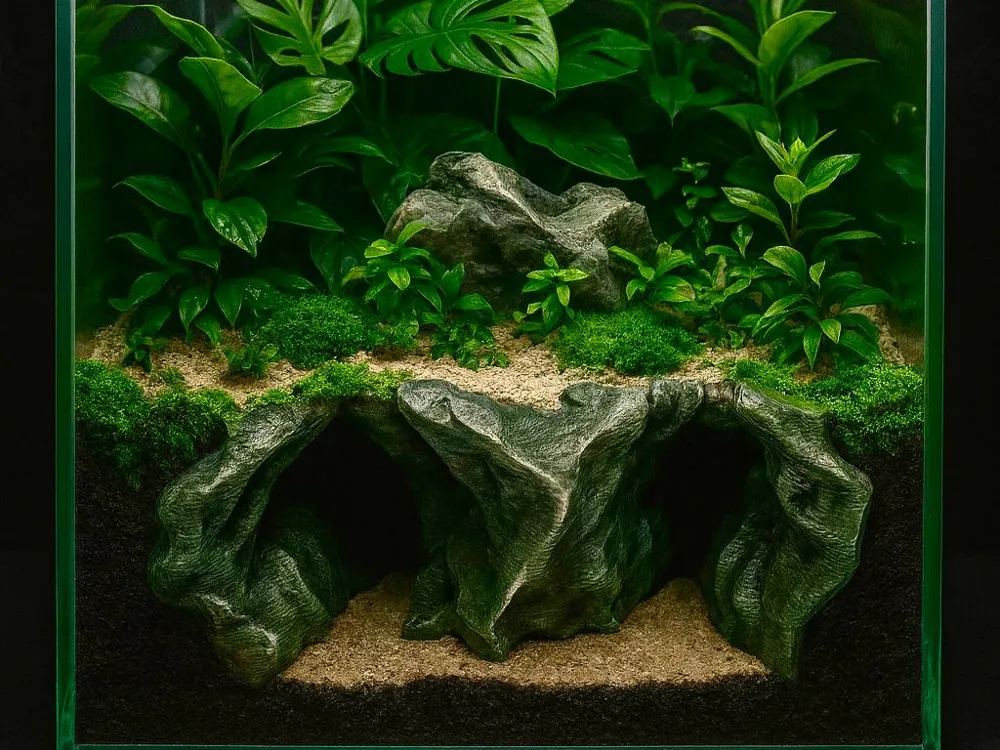 Open Cave ( Jungle ) - Free 3D Print Model - MakerWorld