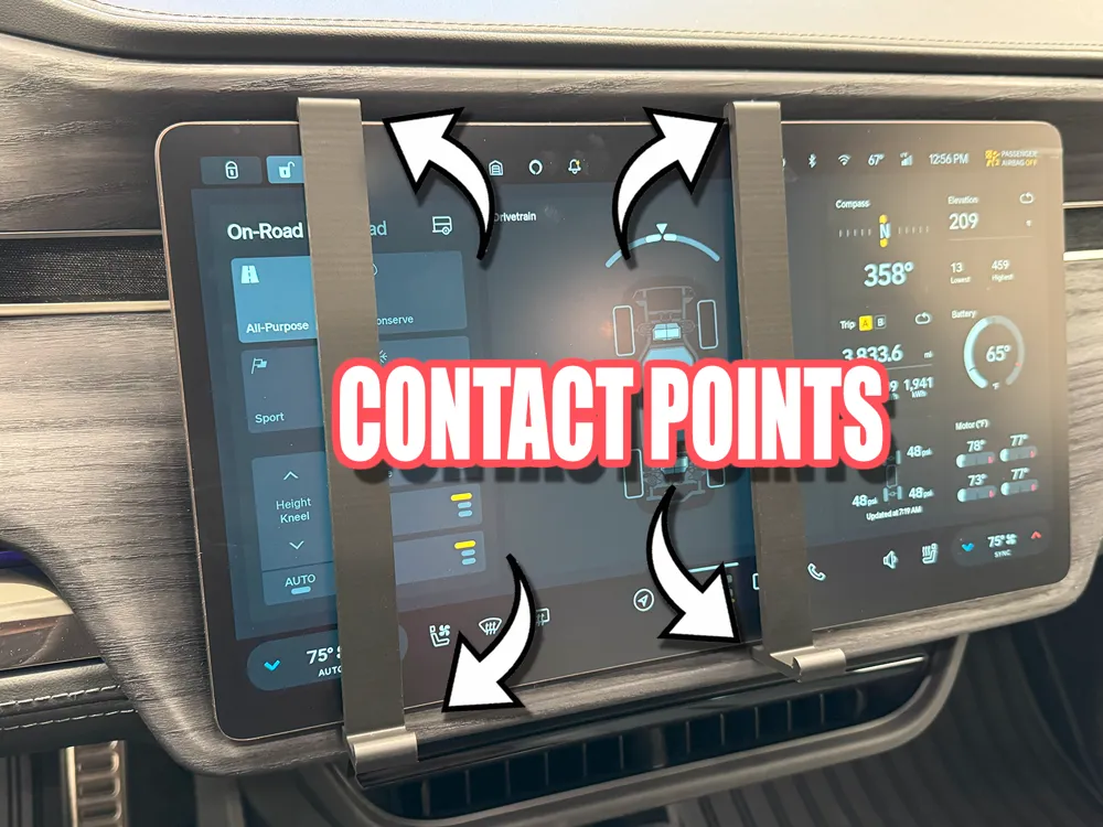 Rivian Tablet Mount by BDizzle - MakerWorld