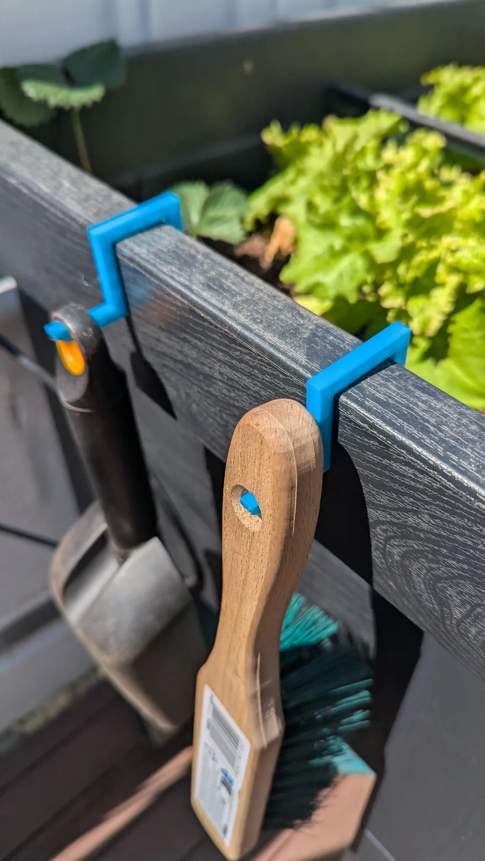 Universal Raised Bed Tool Hook - Free 3D Print Model - MakerWorld