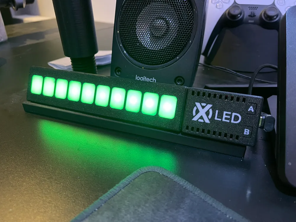 3D Printer Progress LED Bar by ortoPilot MakerWorld: Download Free 3D ...