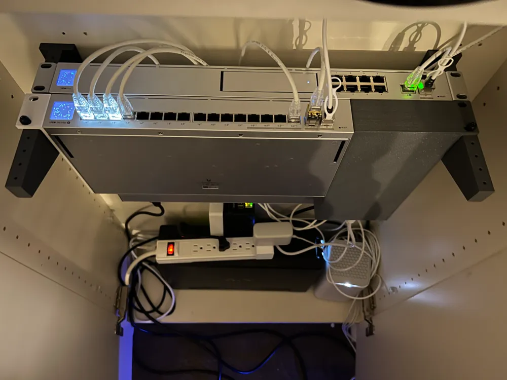 Unifi usw pro max 16 poe rack mount by Avesed MakerWorld: Download Free ...