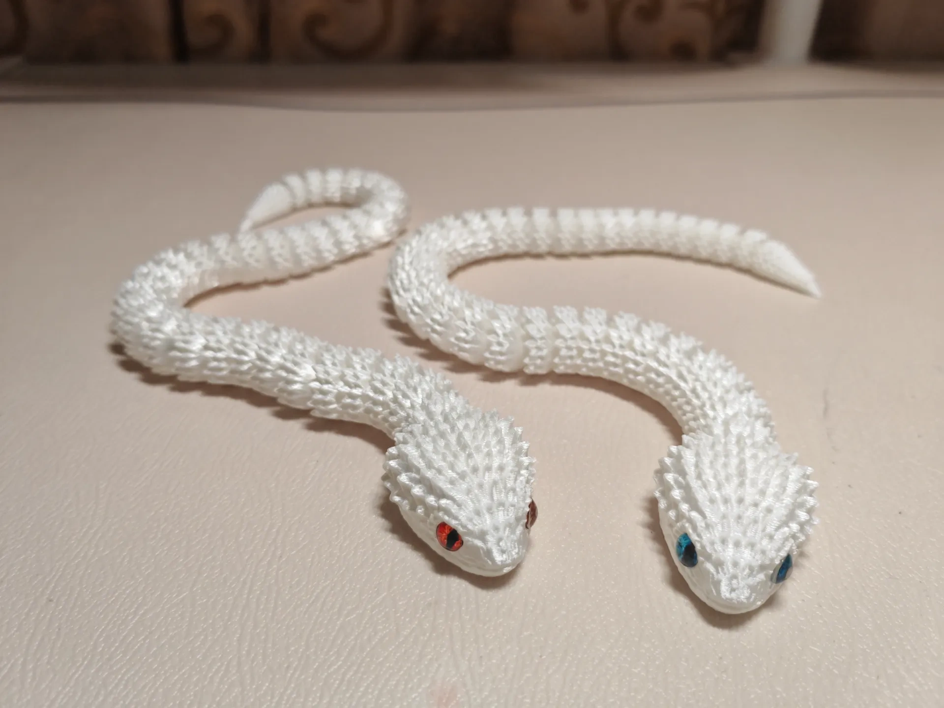 Year of the Snake internet sensation snake—Viper with gouged-out eyes ...