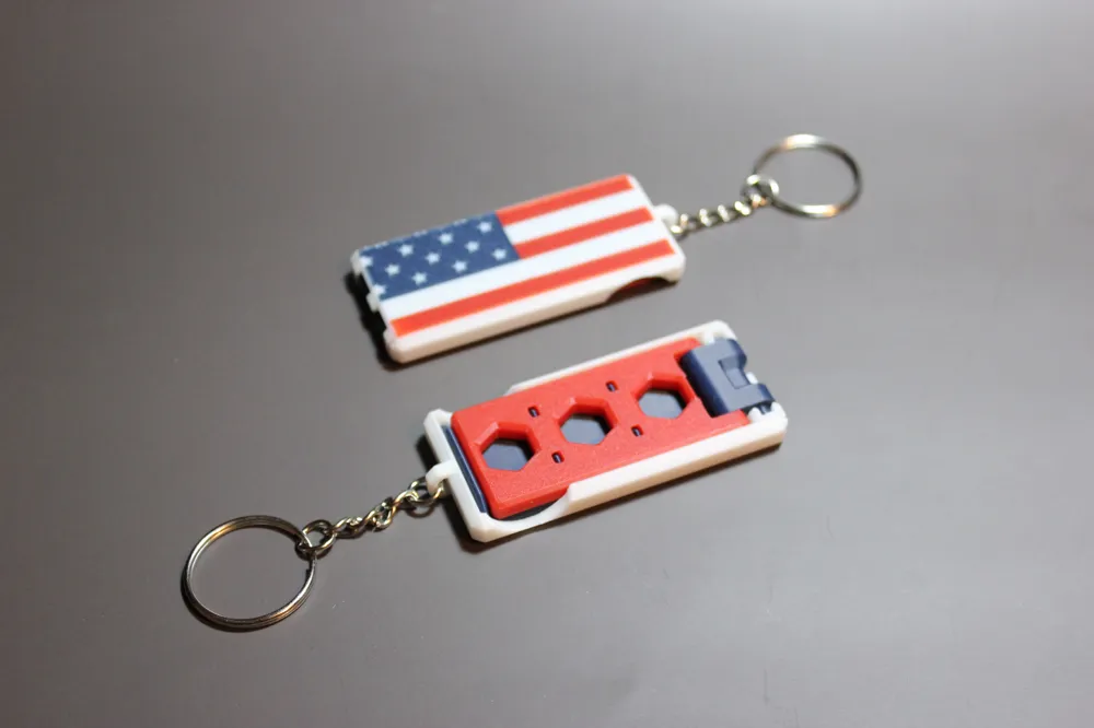 foldable phone stand keychain - Free 3D Print Model - MakerWorld