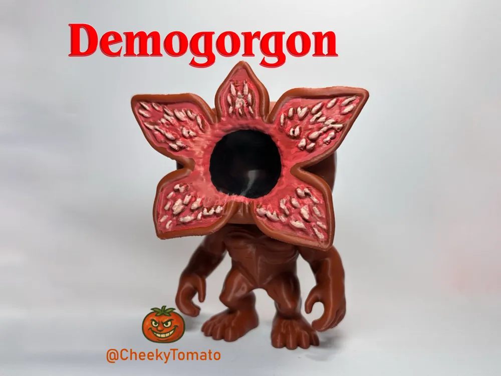 Chibi Demogorgon StrangerThings Schreibtischfigur von CheekyTomato ...