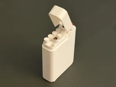 Cigarette & Lighter Case - Bic and 8 Smokes Remixed by pouyabedini ...