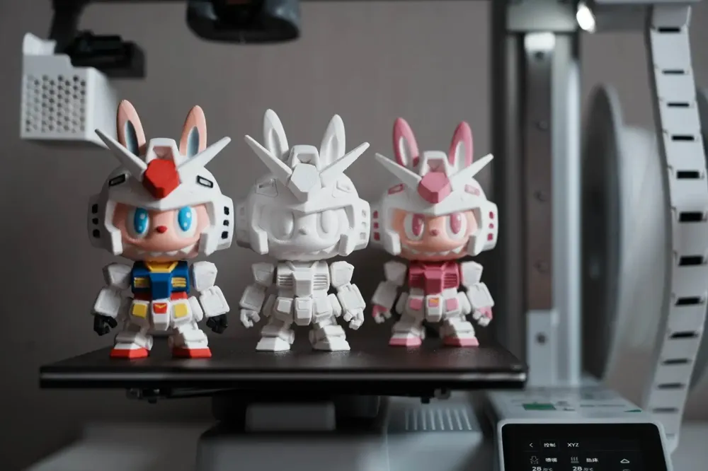 Gundam Labubu. Original Labubu. No AMS required by Chocobo MakerWorld ...