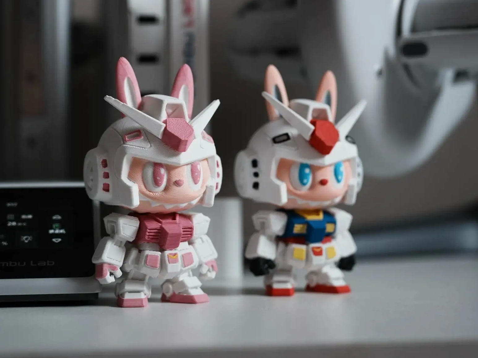 Gundam Labubu. Original Labubu. No AMS required by Chocobo MakerWorld ...