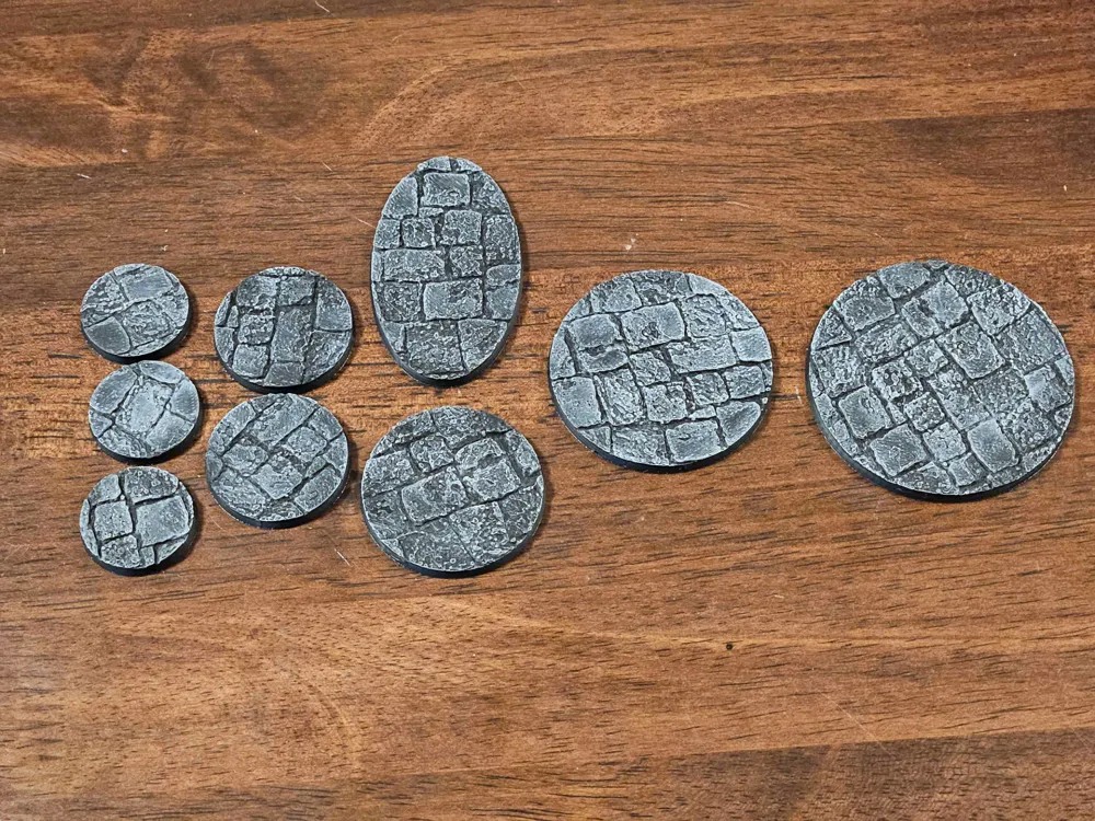 Stone Brick Bases (25 to 60 mm) by Yandalf MakerWorld: Download Free 3D ...