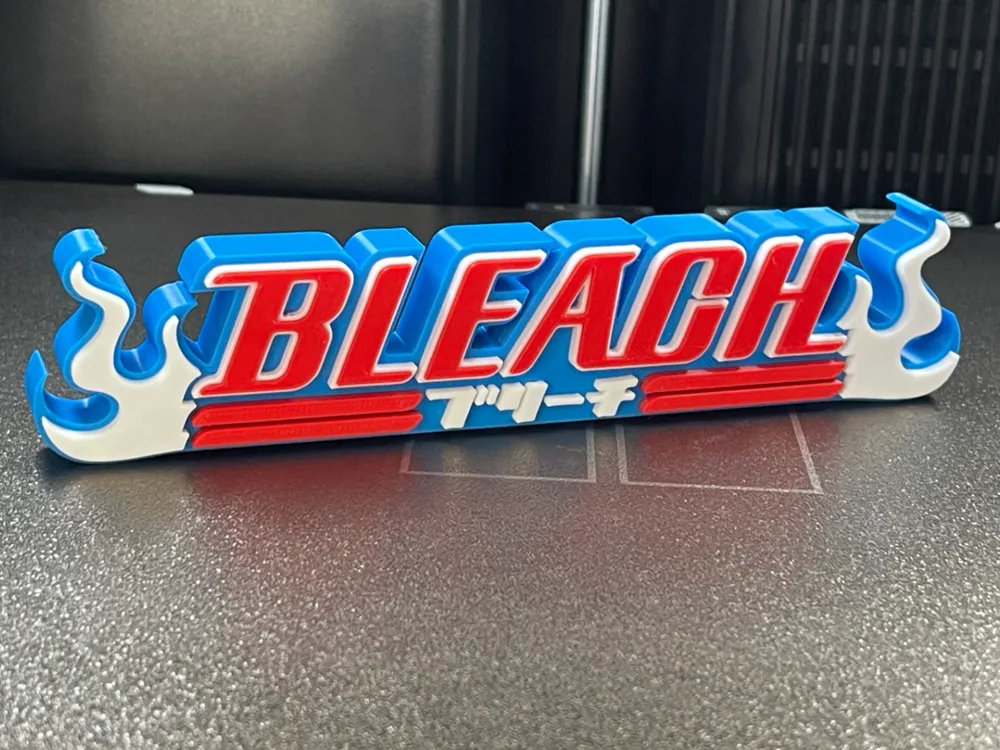 Bleach logo - Free 3D Print Model - MakerWorld