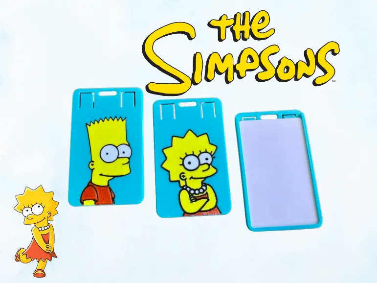 The Simpsons Badge/Card Id Holder Remixed by 3DPrintsMom MakerWorld ...