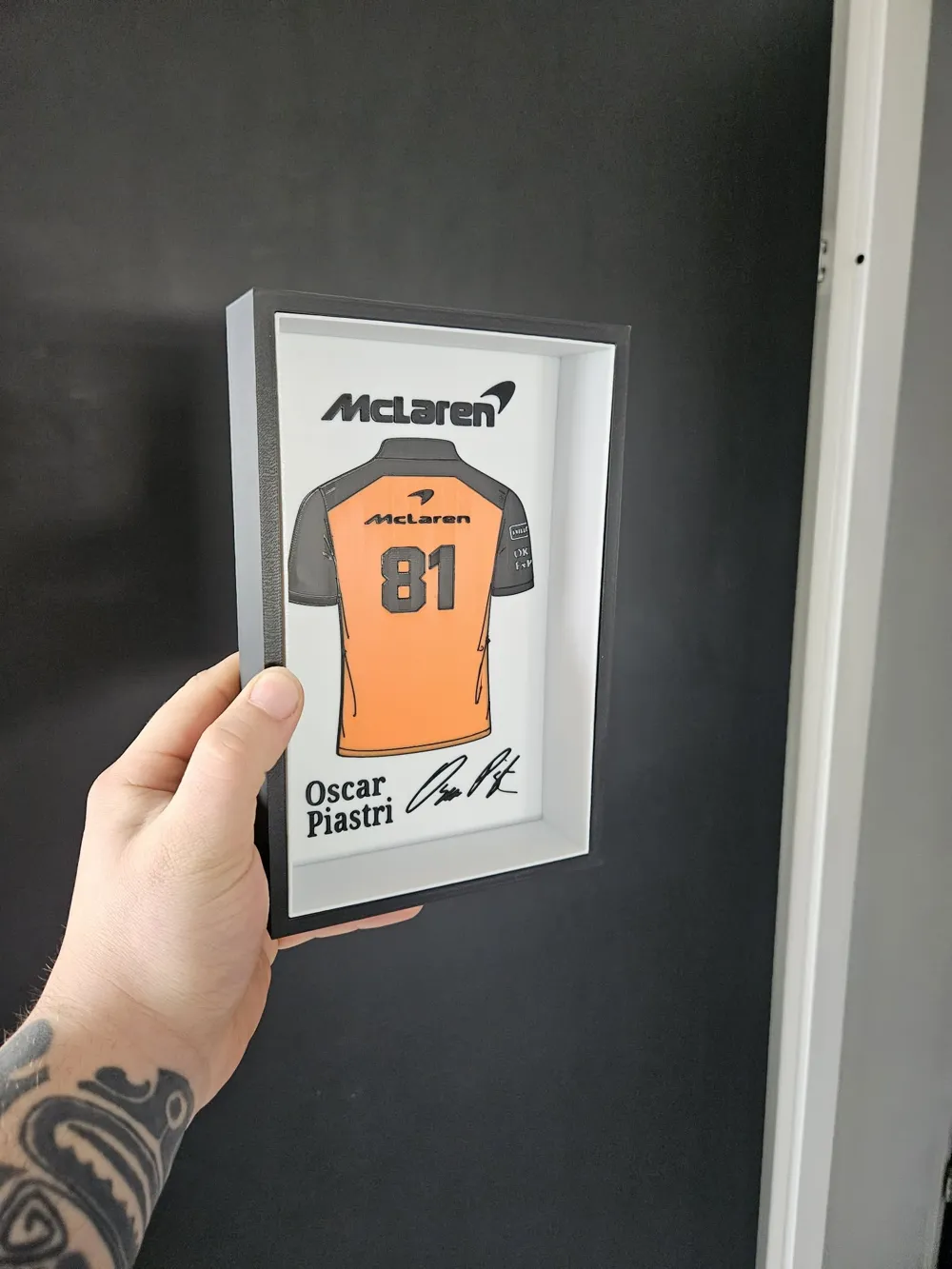 F1 - McLaren Oscar Piastri Jersey - Free 3D Print Model - MakerWorld
