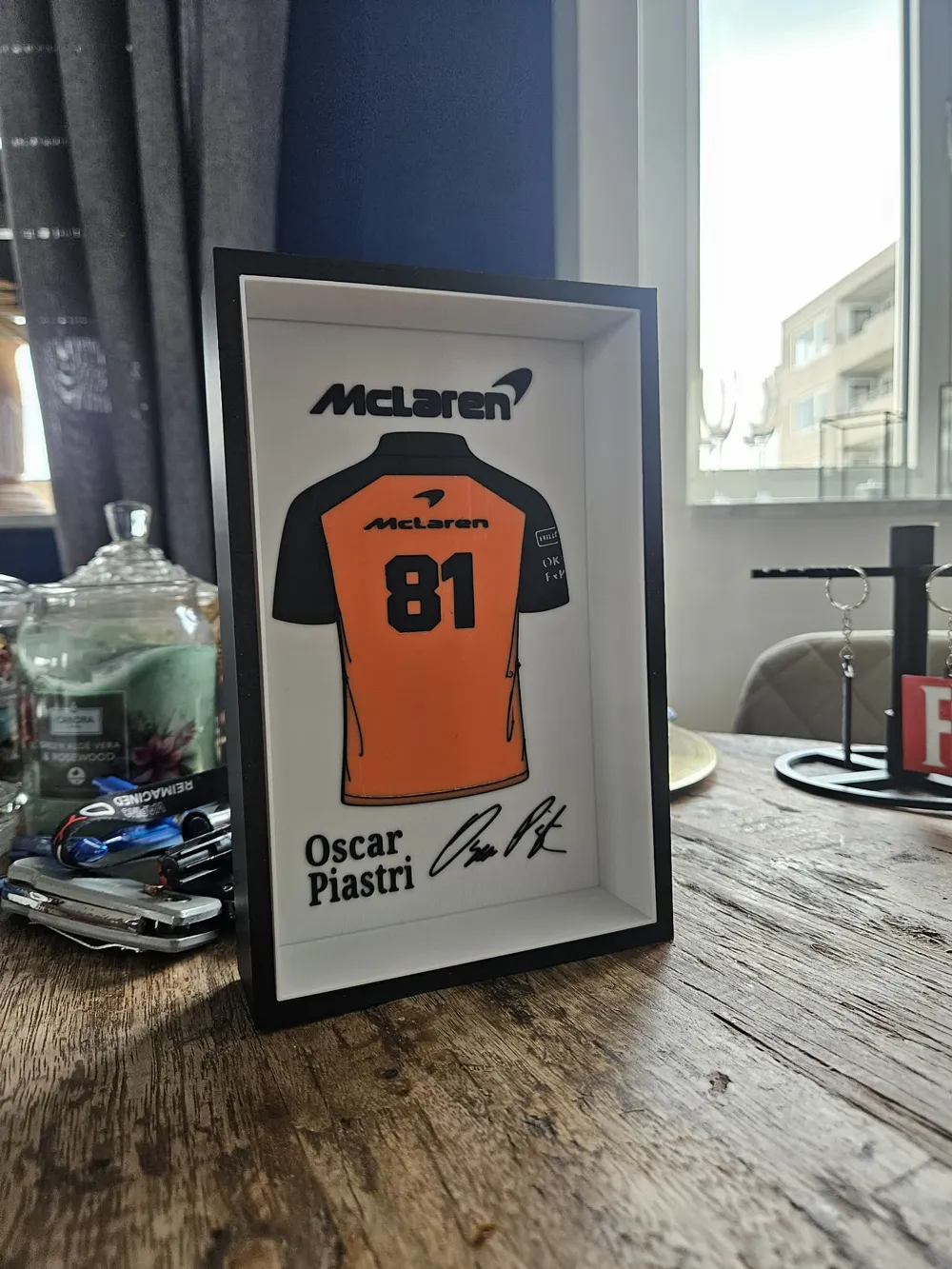 F1 - McLaren Oscar Piastri Jersey - Free 3D Print Model - MakerWorld
