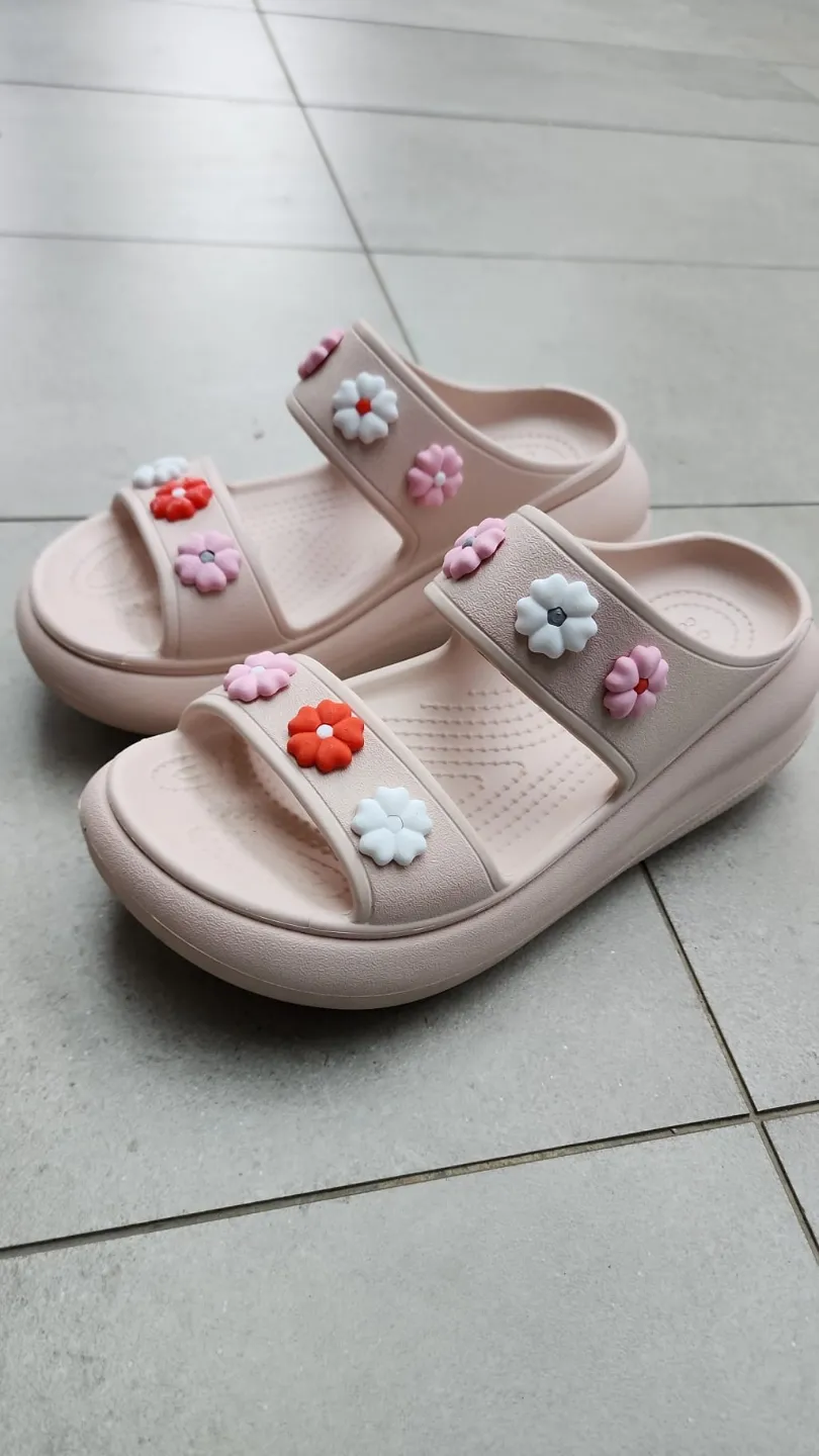 Part 2/2: Jibbitz base for Heart Petal Flower Top by InHim - MakerWorld