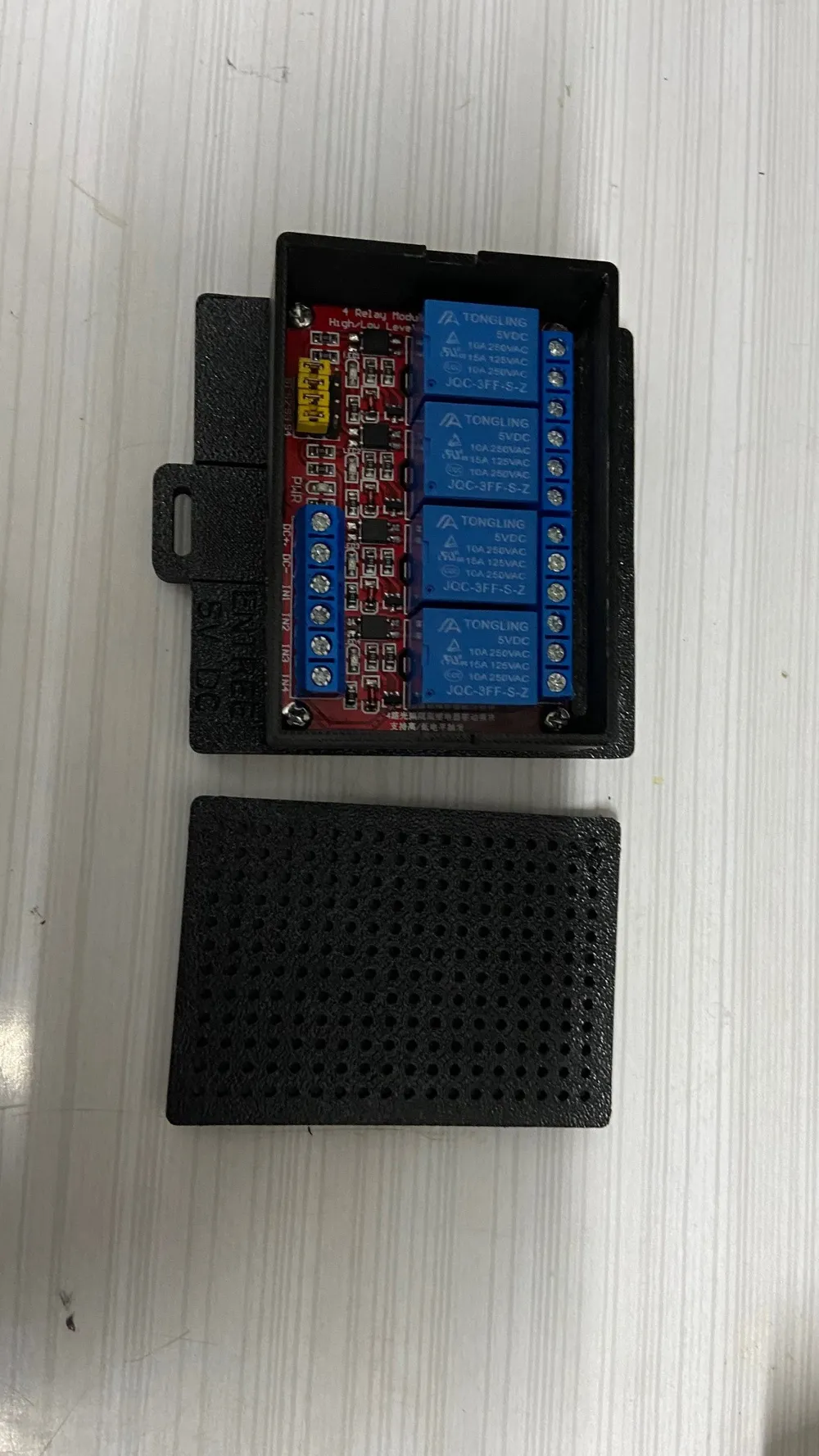 X4 Din rail relay box, home automation by Pap’s MakerWorld: Download ...