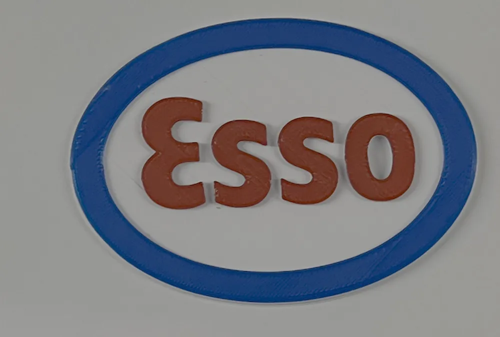 Esso Logo by 3Dthing - MakerWorld