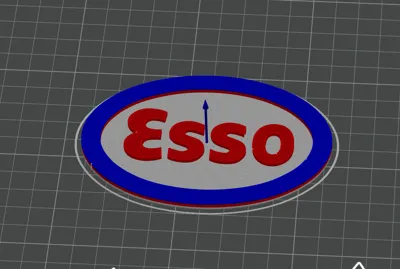 Esso Logo by 3Dthing - MakerWorld
