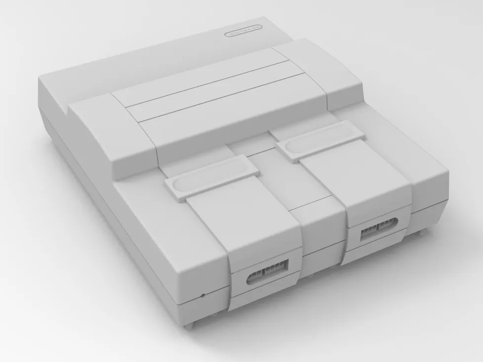 SNES Console - Super Nintendo by TsiTsi - MakerWorld