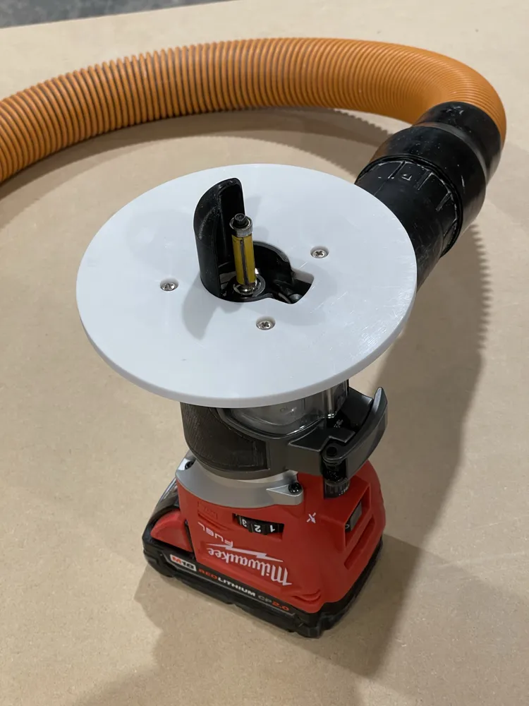 Rotatable Dust Shroud for M18 Compact Router by npopson MakerWorld ...