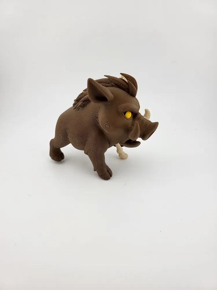 Kawaii Skeleton Pumba Keychain – Cute Stylized 3D by Mad power ...
