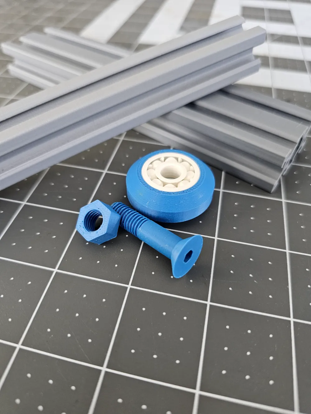 M8 Nut with Custom Thread Profile *Perfect Fit* by Perfect Prints ...