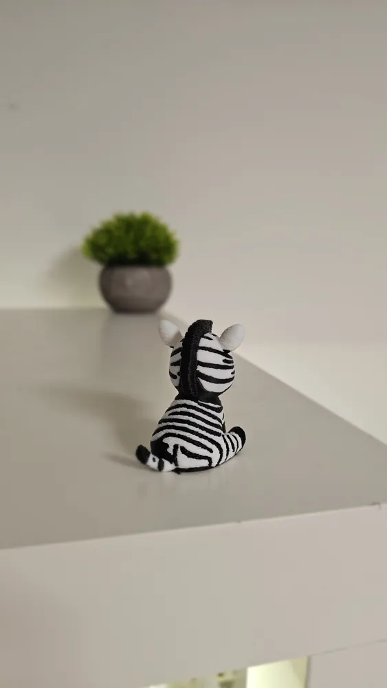 Cute Baby Zebra – Multi Color Figurine - Free 3D Print Model - MakerWorld