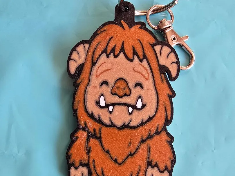 Chaveiro Ludo Chibi Labirinto - Modelo gratuito para impressão 3D ...