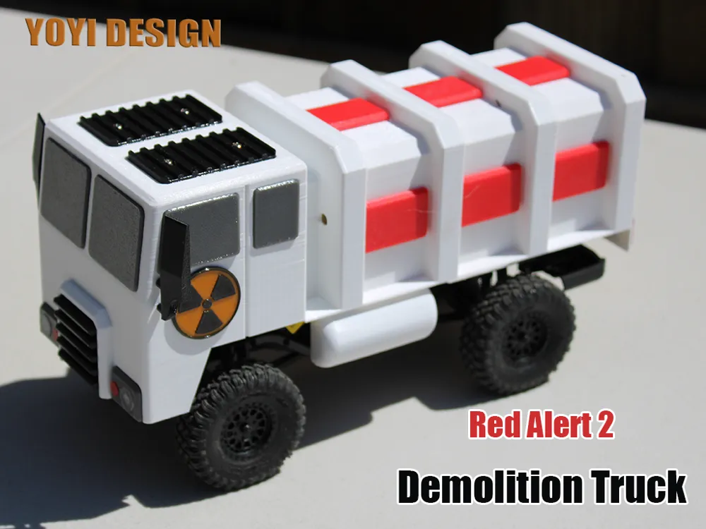 Red Alert 2 Demolition Truck by YOYI Design MakerWorld: Download Free ...