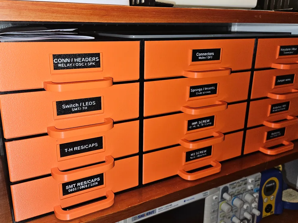 Customizable Gridfinity drawer chest - Free 3D Print Model - MakerWorld